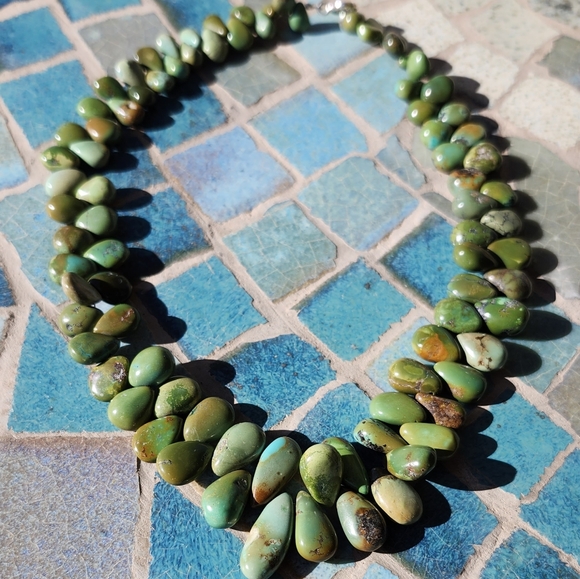 Jewelry | Sterling Silver Genuine Turquoise Necklace | Poshmark